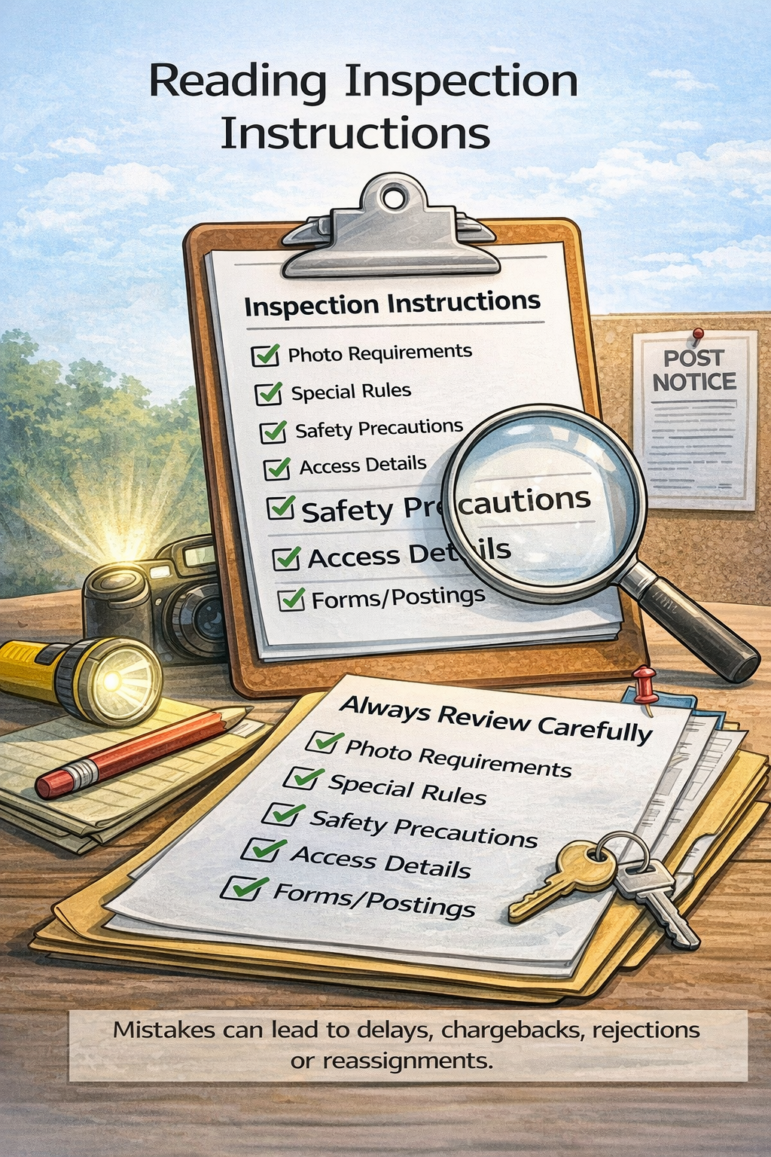 Lesson 12 — How to Read Inspection Instructions - Mortgage Field Services