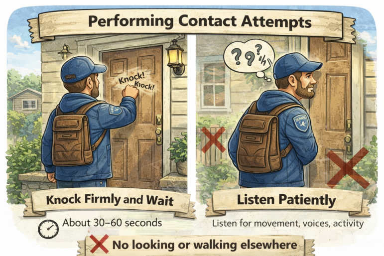 Lesson 16 — Contact Attempts and Door Hanger Requirements - Mortgage ...