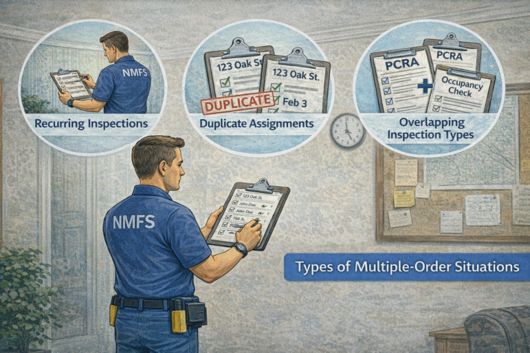Lesson 31 — Handling Multiple Inspections at the Same Address ...